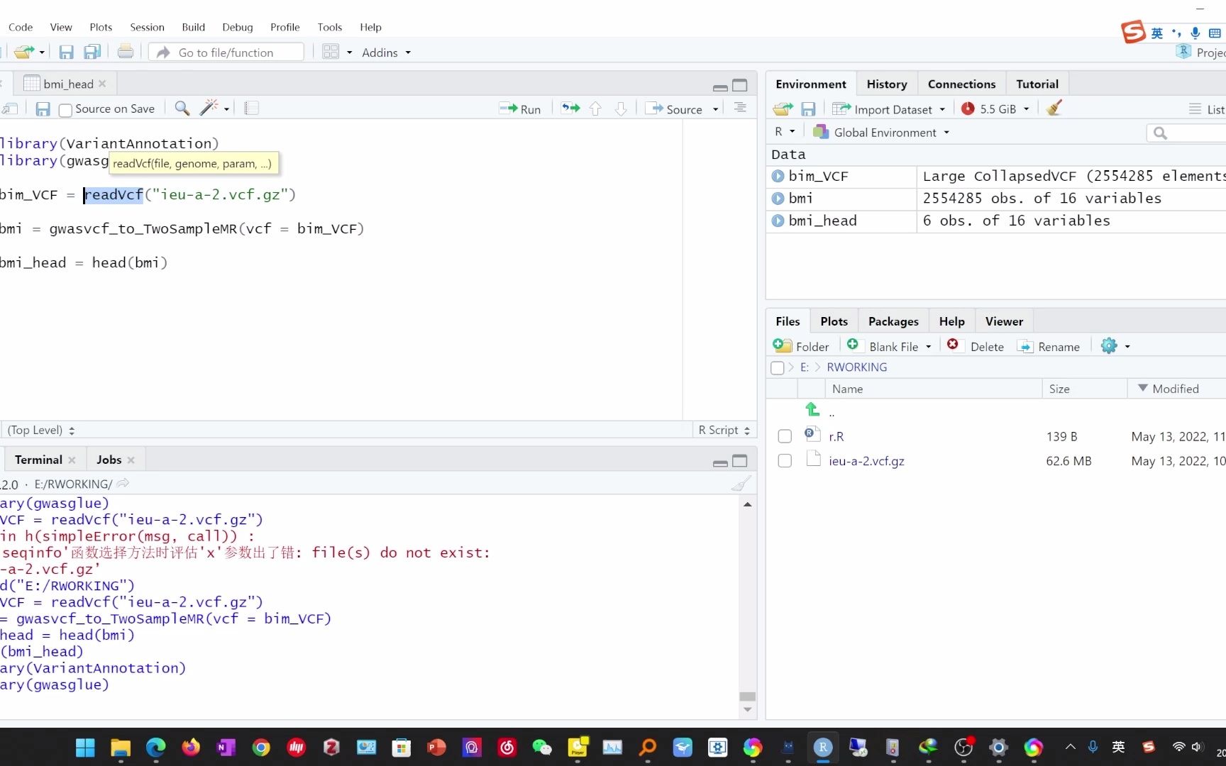 孟德尔随机化---open gwas数据库 vcf文件 转换-OneRepublique-孟德尔随机化-哔哩哔哩视频