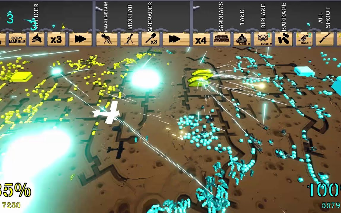 战壕阵地战——黄青球球们的宿命对决第二十季！【Lost Marbles 3D】-诺亚方邹-诺亚方邹-哔哩哔哩视频