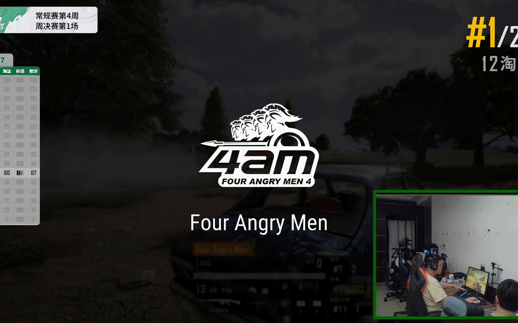 PCL第4周 周决赛 第1天 第1场恭喜4am