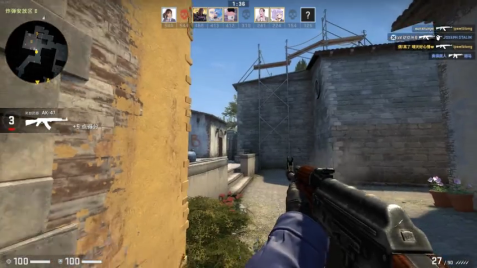 CSGO死斗单局击杀集锦-游世红尘仙-游世红尘仙-哔哩哔哩视频