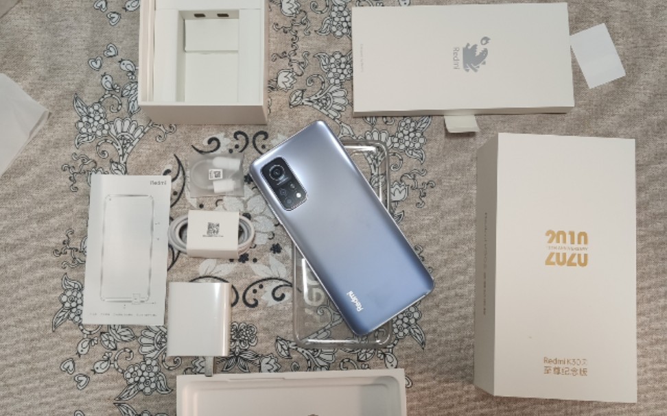 K30S至尊纪念版8+256月光银开箱_哔哩哔哩_bilibili