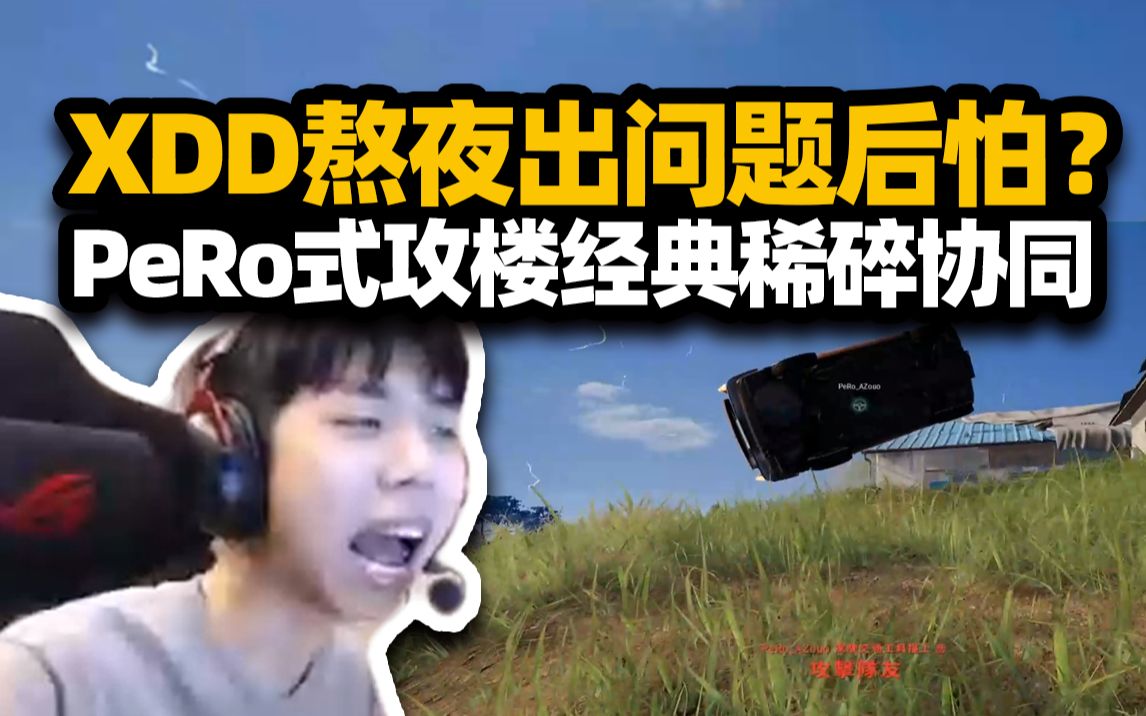 这很PeRo！XDD熬夜后怕立flag健康生活！队内训练道具无效协同 演绎飘式经典攻楼 全是假信息？-小叮当频道-小叮当频道-哔哩哔哩视频