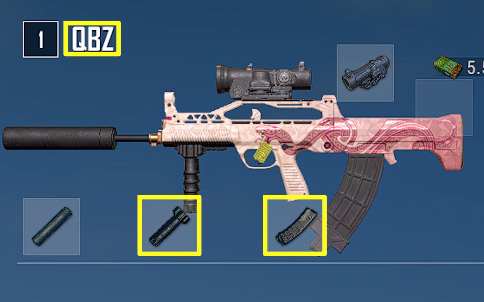 AUG压不住？试试国产神枪QBZ吧-22就是22呀-22就是22呀-哔哩哔哩视频