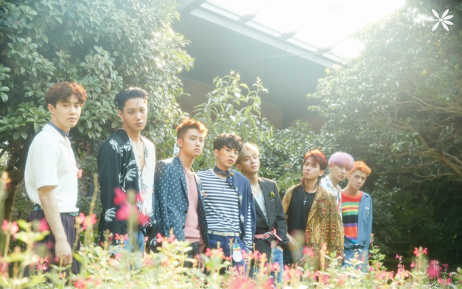exo九人高清电脑壁纸-千图网