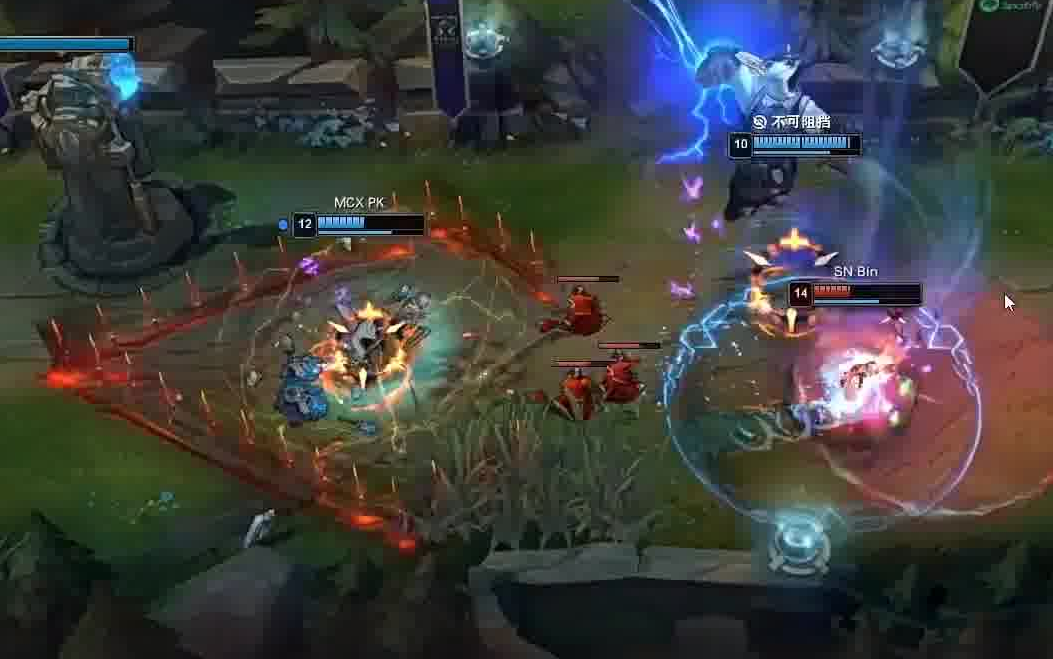 S10比赛SN-阿bin刀妹极限操作一秀二，秀的头皮发麻让人想念诗。还有两次对线单杀，贼帅！_哔哩哔哩_bilibili