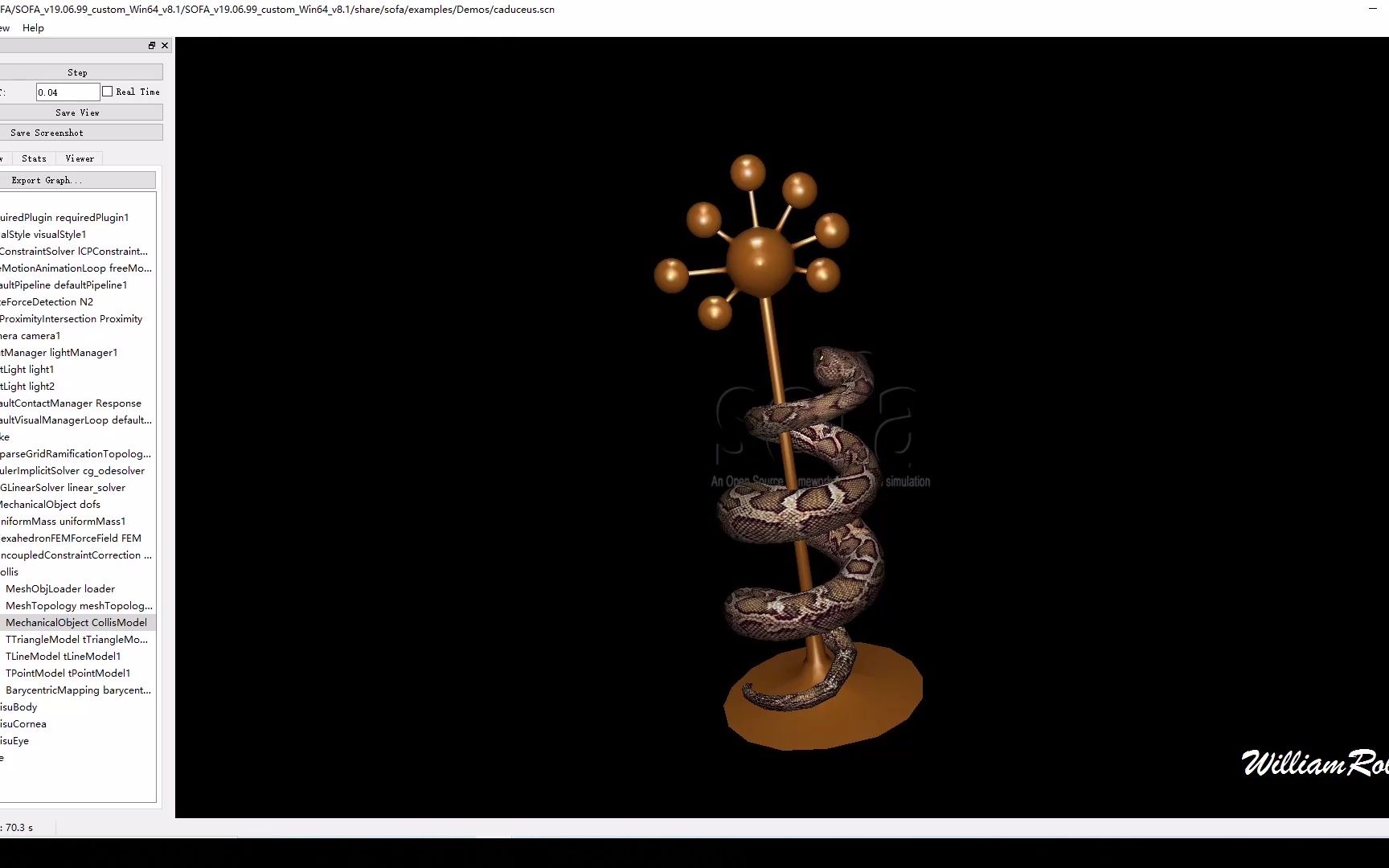 SOFA Framework 软体机器人模拟器 Demo 1_哔哩哔哩_bilibili