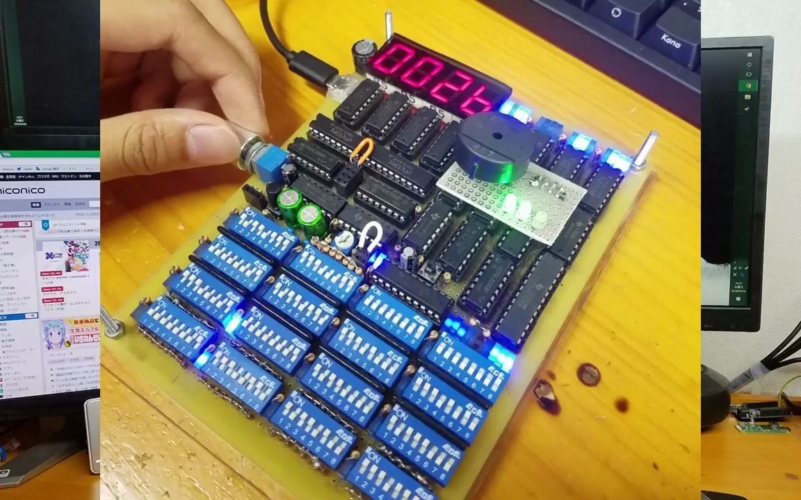 基于TD4 4bit CPU 升级版_哔哩哔哩_bilibili