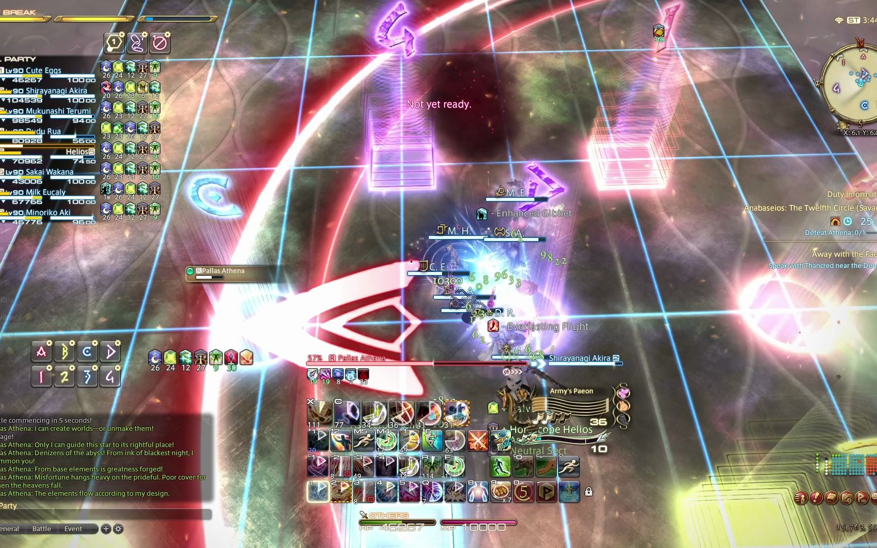 【FF14】P12S 国际服首周 D3诗人本体第一视角