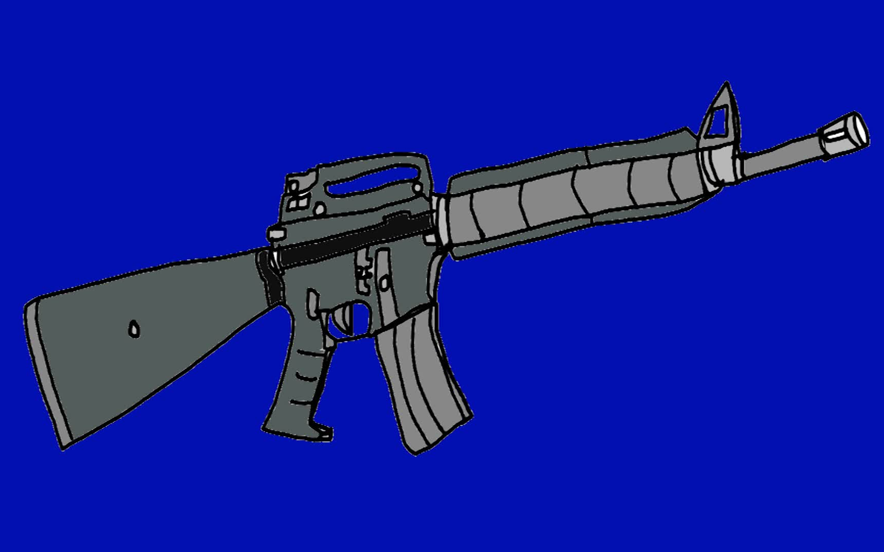射击的M16素材.BB_哔哩哔哩_bilibili