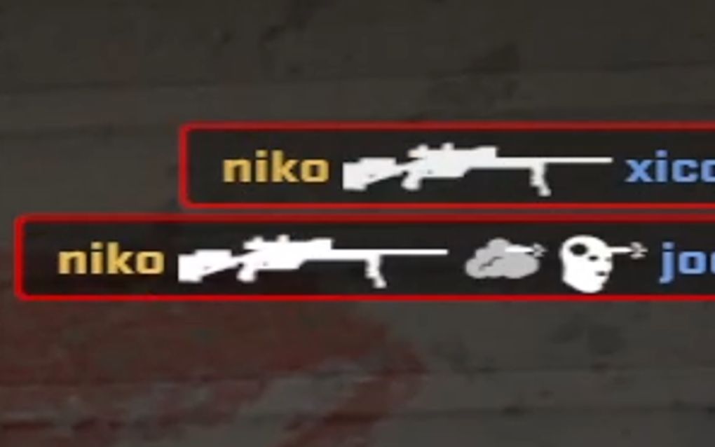 【CS:GO】niko天梯突然掏出自己的鸟狙 8.9_电子竞技热门视频