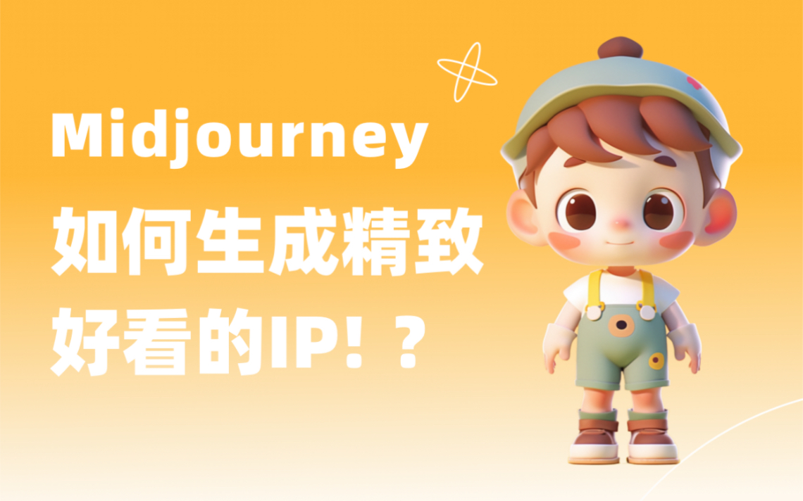 VegaAi+Midjourney商用IP二维转三维实用教程