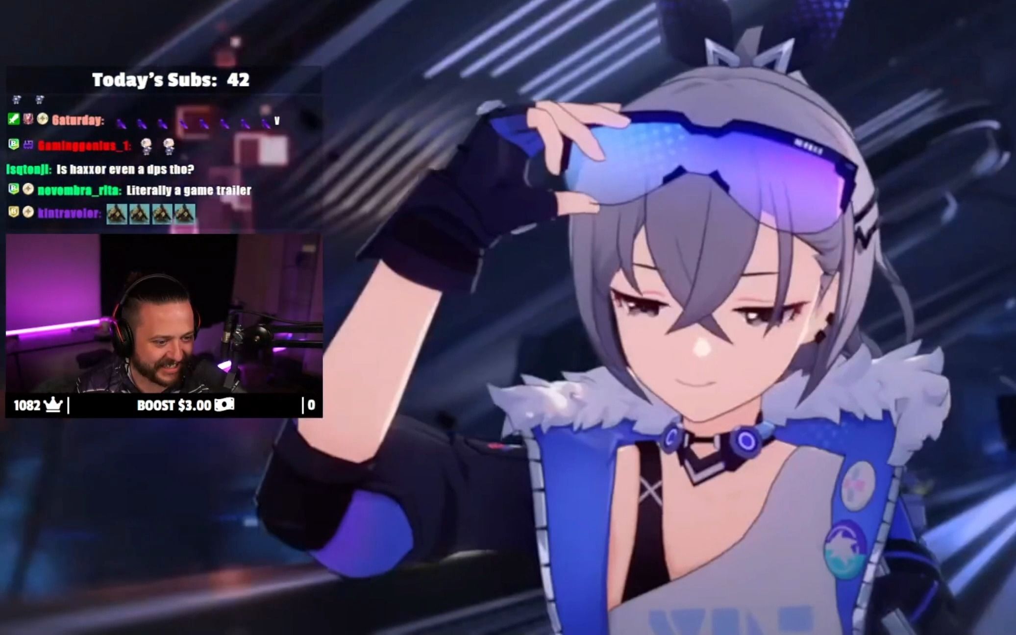 【星穹铁道/熟肉】Bran看银狼角色PV「有点意思」，音乐太神了啊啊啊！-无情老蒸鸽-无情老蒸鸽-哔哩哔哩视频