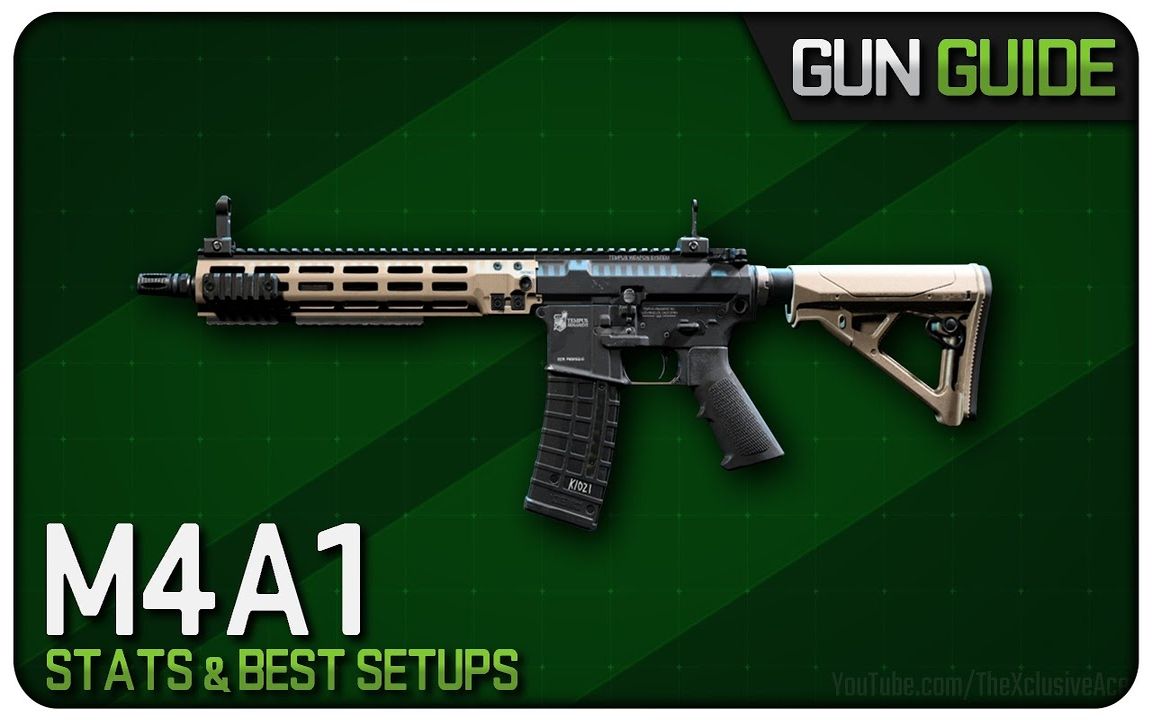 【中文字幕】《使命召唤：现代战争II 2022》枪械指南第1期——M4A1【XclusiveAce】