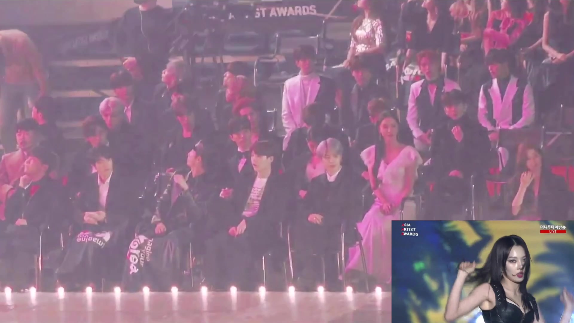 2018AAA BTS reaction to Kard(自制小窗口）_哔哩哔哩 (゜-゜)つロ 干杯~-bilibili