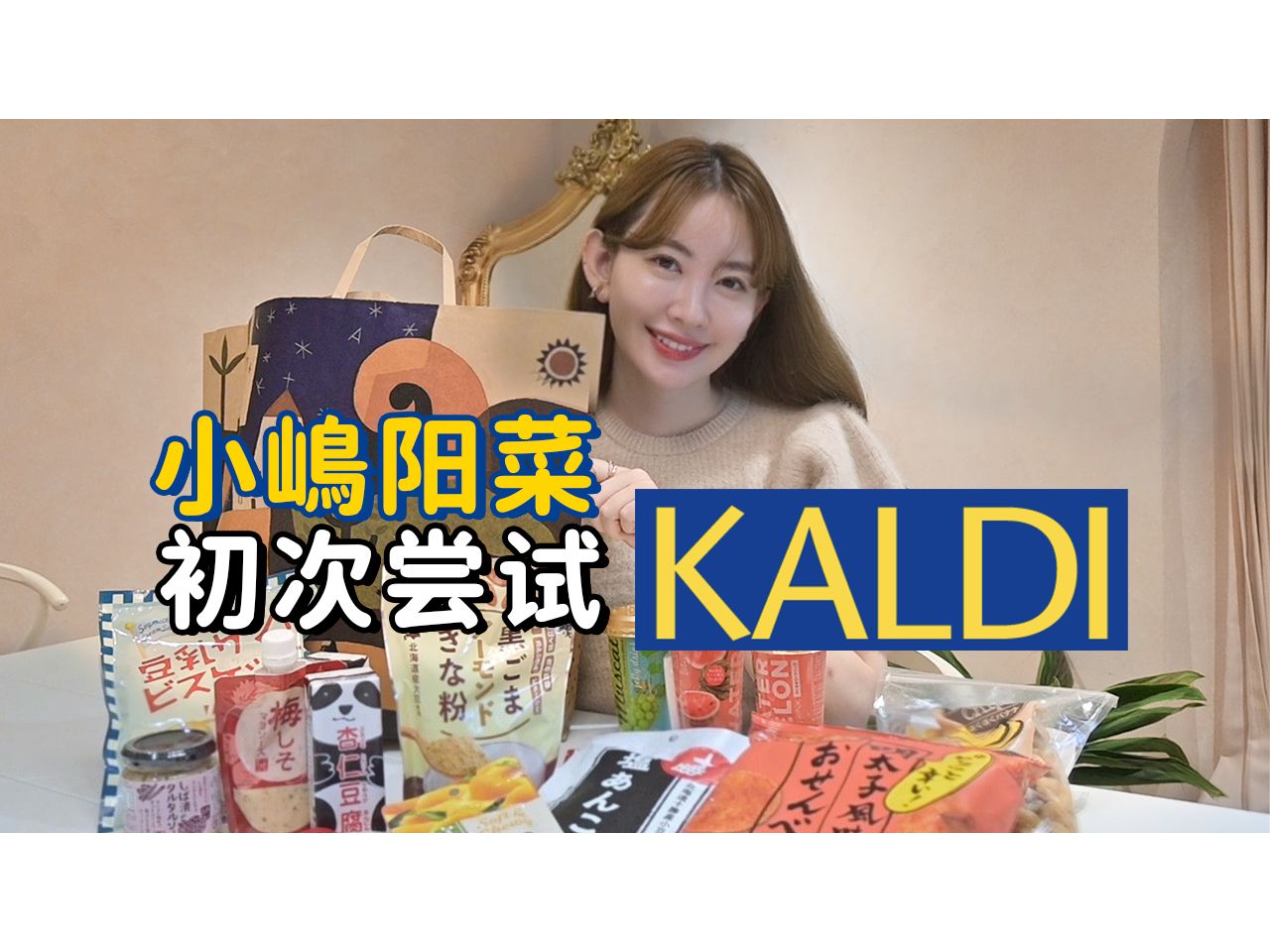 初次探索日本KALDI🛒小嶋阳菜的必买推荐 ️‍🔥-小嶋陽菜HarunaKojima-小嶋陽菜HarunaKojima-哔哩哔哩视频