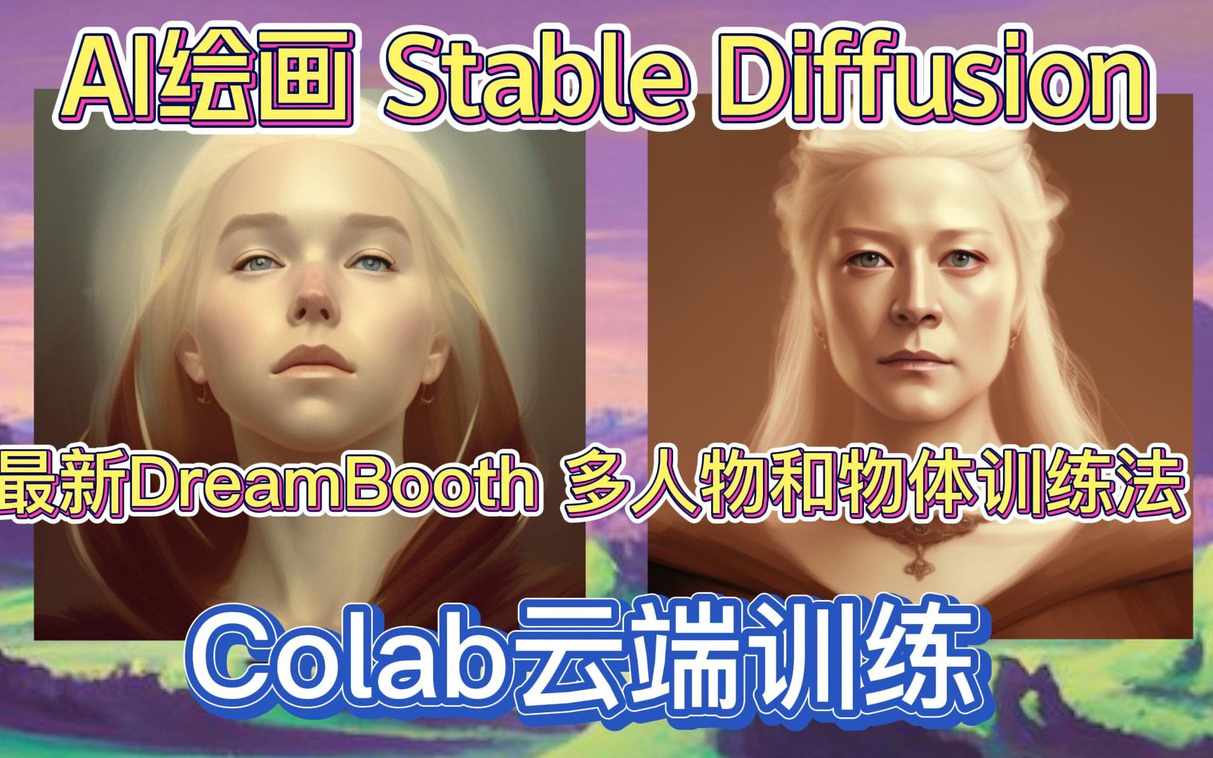 手把手教你使用DreamBooth炼制自己的Ai绘画模型，新版保姆级教程（适合小白的，简单易上手colab版）