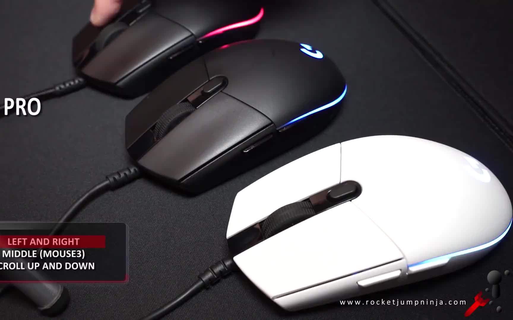 罗技G102 / G203 VS G PRO对比评测_哔哩哔哩_bilibili