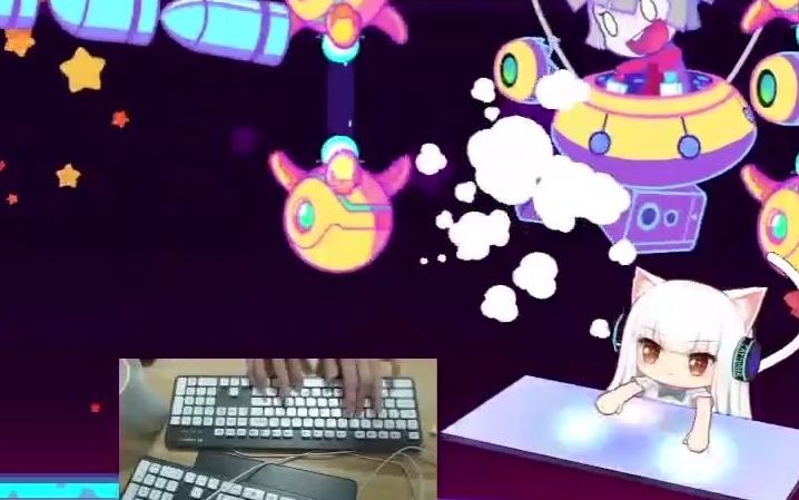 【桌宠Cattuber】重新翻新了一下自己的桌子，简简单单测试一下了，IIDX的桌子功能已经没啥问题了