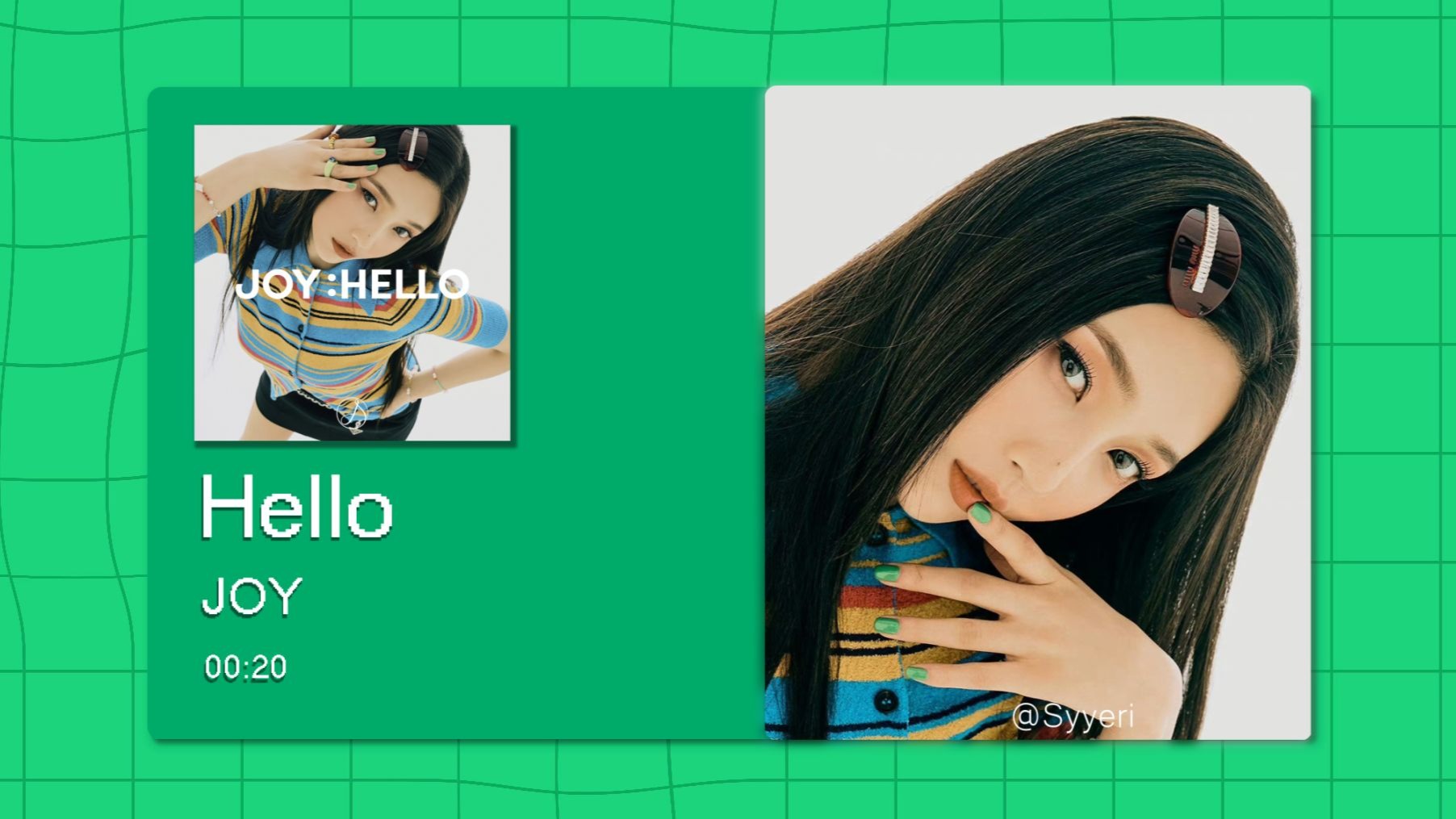 【8D环绕】Hello - JOY 朴秀荣 请佩戴耳机使用~-Syyeri-Syyeri-哔哩哔哩视频