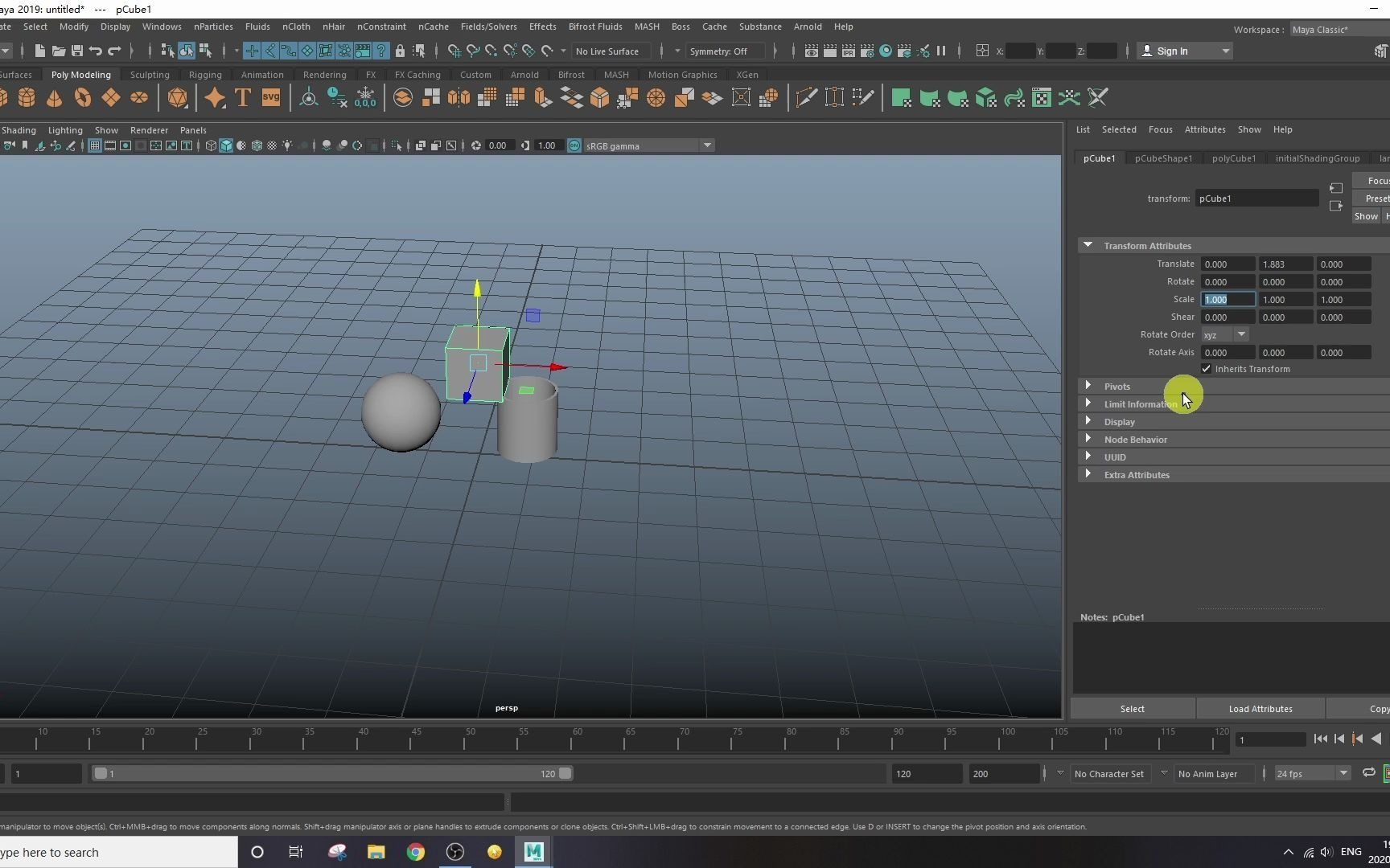 Maya Blendshapes功能介绍