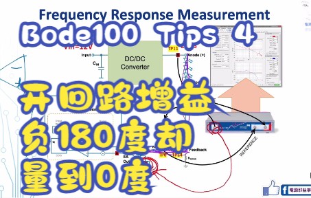 Bode100 Tips 4——开回路增益负180度却量到0度_哔哩哔哩_bilibili