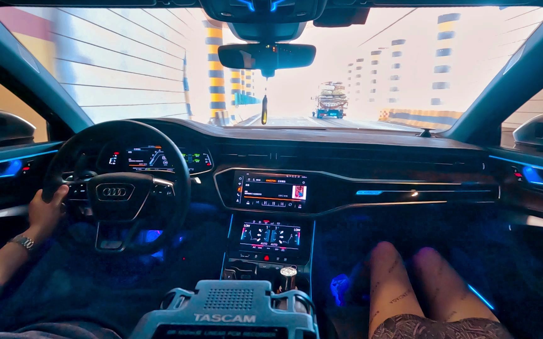 胡歌《光棍》奥迪A6L大B&O音响 《A6L大bo全网首发》（录音笔正中录制）（动态录制）-奥迪A6L大BO音乐台-奥迪A6L大BO音乐台-哔哩哔哩视频