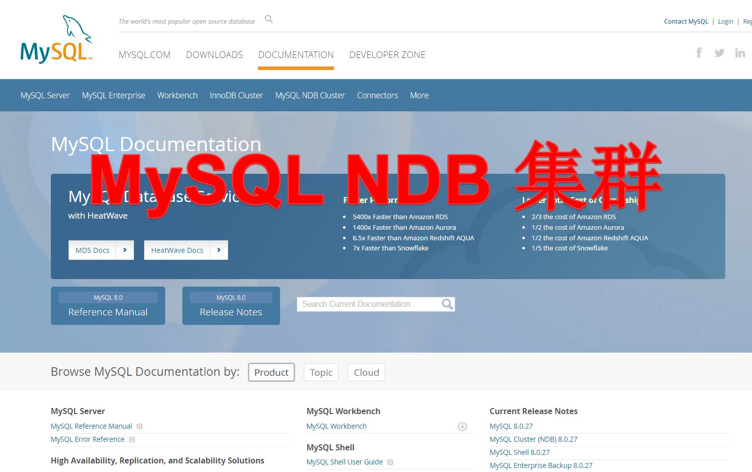 MySQL NDB 集群_哔哩哔哩_bilibili