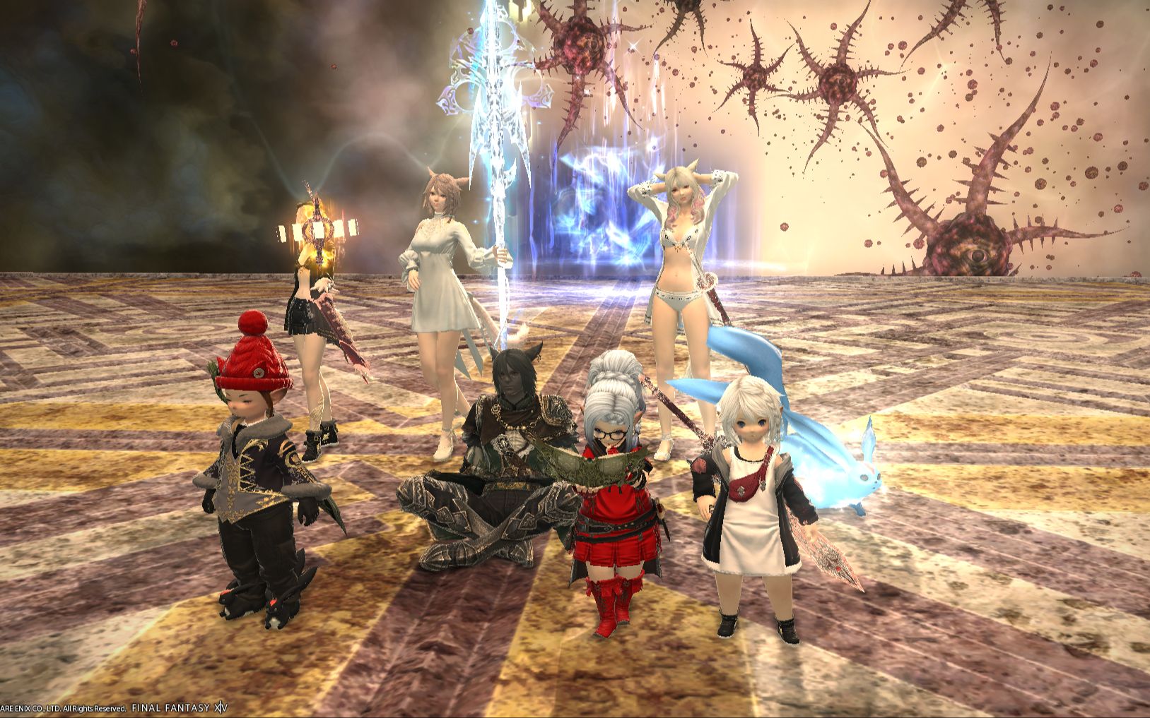 p8s本体龙骑士初通视角 首周装等612+3段lb rd10583_最终幻想14