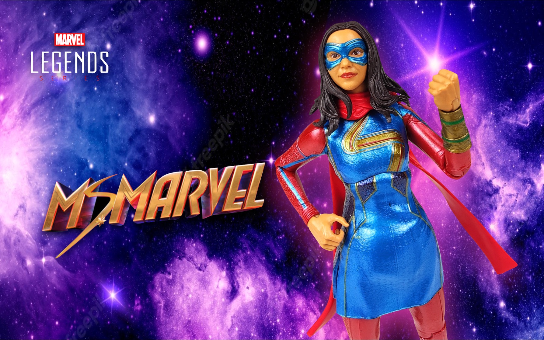 孩之宝 Marvel Legends MCU 惊奇少女 Ms. Marvel 迪士尼+ 无限奥创套 可动人偶 开箱评测【AtoZ】_哔哩哔哩_bilibili