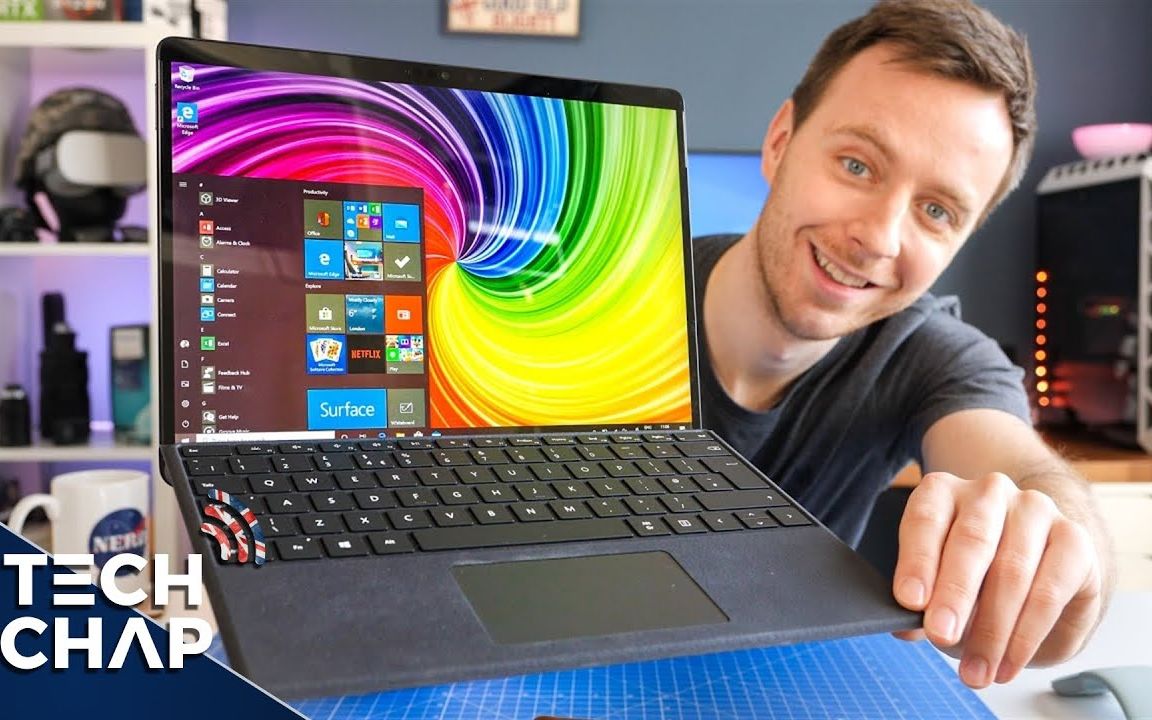 【The Tech Chap/中英】Surface Pro X全面评测-你应不应该买？@白鲸字幕组_哔哩哔哩_bilibili