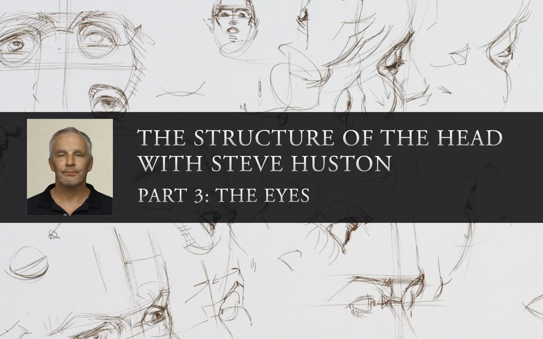 NMA - Steve Huston - Beginning Head Drawing Part 3 - The Eyes_哔哩哔哩_bilibili
