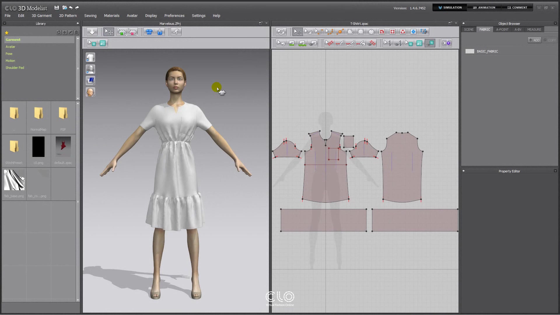 1-5_CLO3D Fabric_哔哩哔哩_bilibili