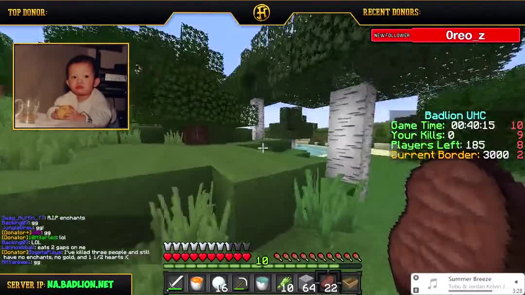 （Huahwi)Minecraft UHC Highlights #10_哔哩哔哩_bilibili