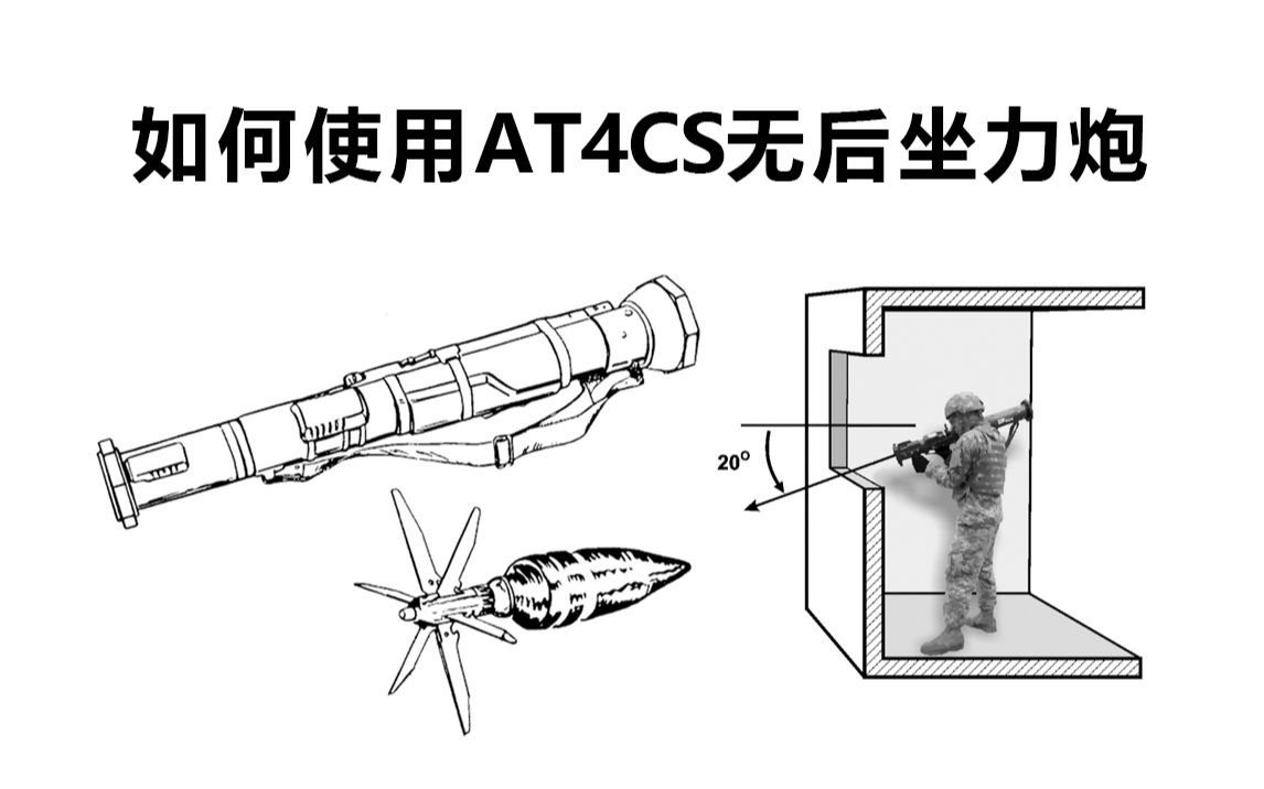 日常生活中如何使用AT4CS无后坐力炮-狗性巧克力-狗性巧克力-哔哩哔哩视频
