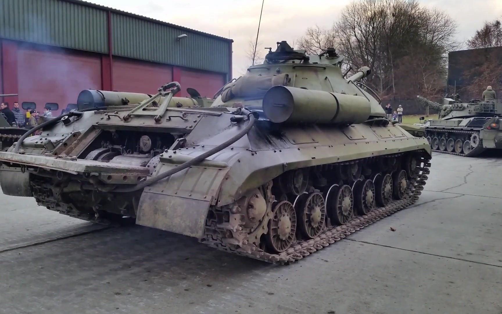 IS3坦克与ISU152突击炮展示_哔哩哔哩_bilibili
