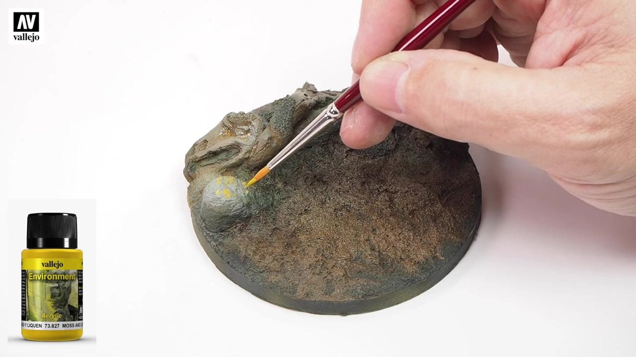 Weathering process using Model Wash and Vallejo Scenery_哔哩哔哩_bilibili