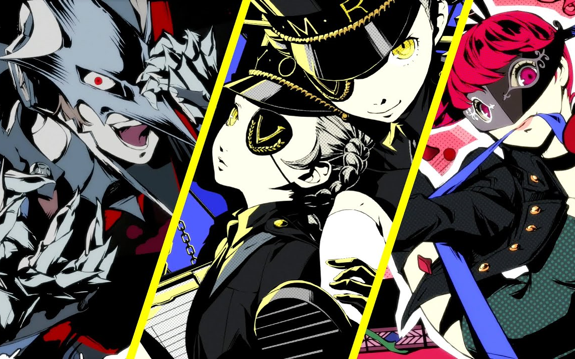 【P5R】全人物showtime+总攻击