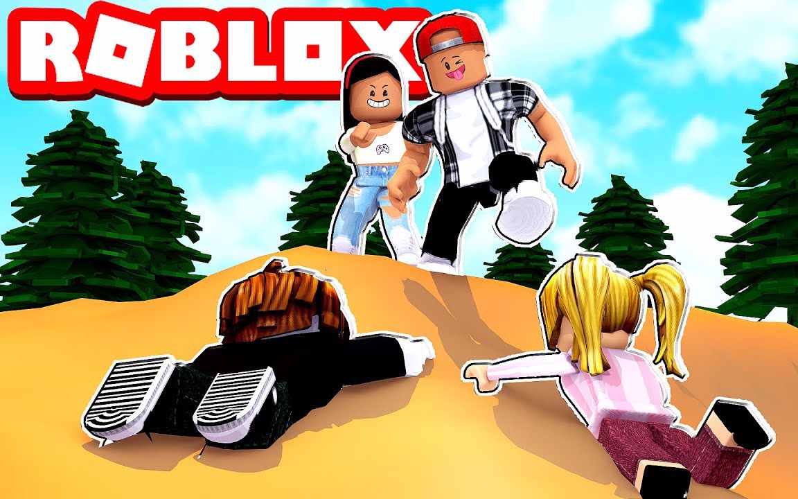 ROBLOX小游戏：宇宙冠军任务沙漠和小伙伴抢可乐！面面解说_哔哩哔哩_bilibili