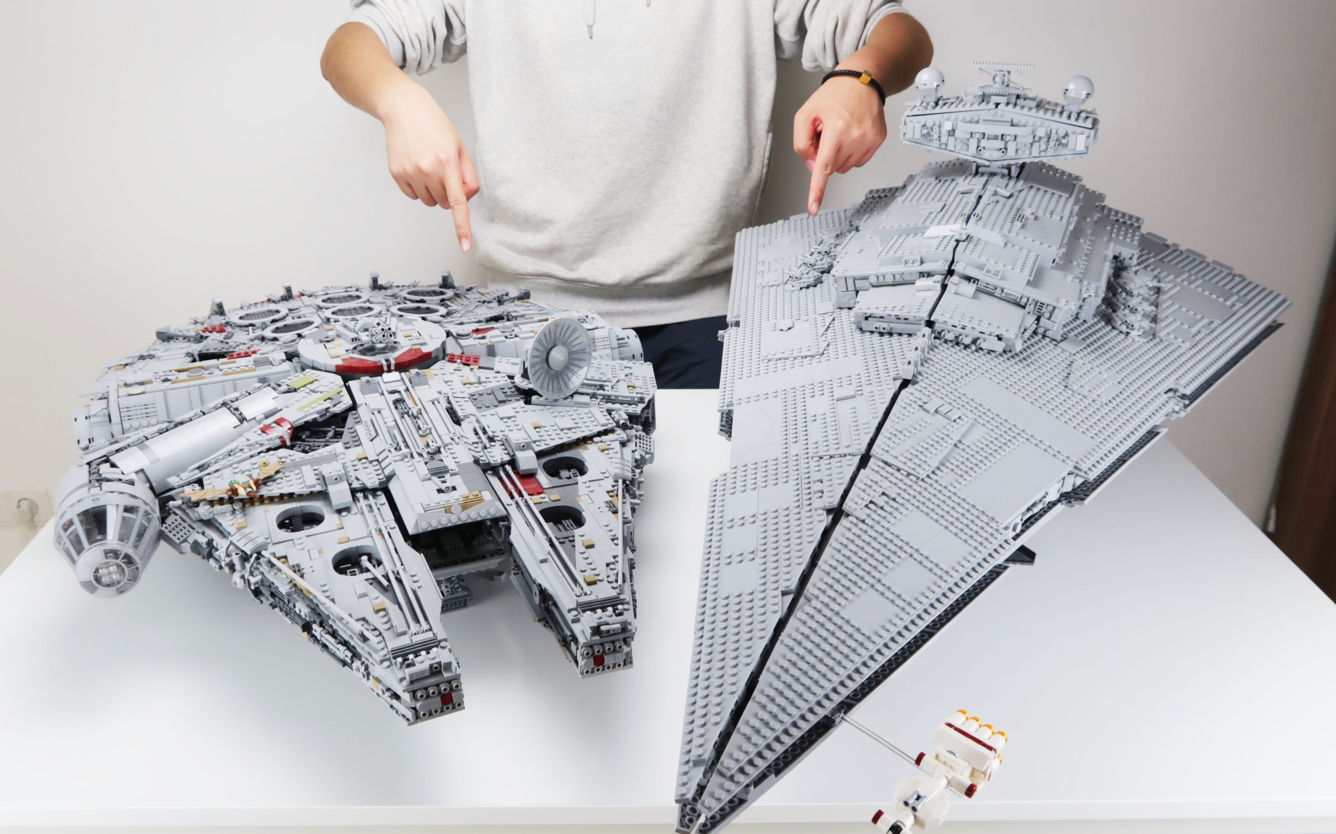 听说你都要？乐高75192 v.s. 75252直观对比 | 巴特曼动手玩儿_哔哩哔哩_bilibili