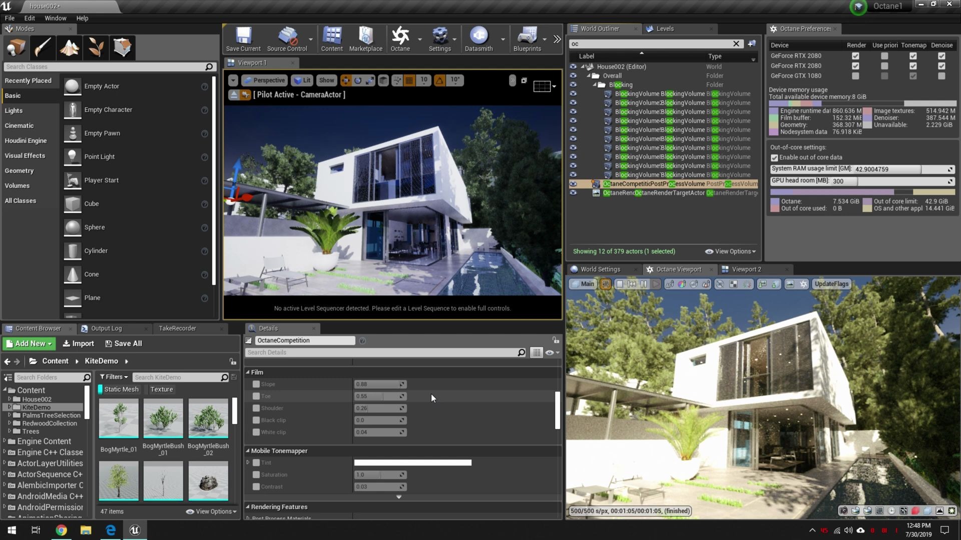 【UE4+OC】Unreal Engine Octane Rendering_哔哩哔哩_bilibili