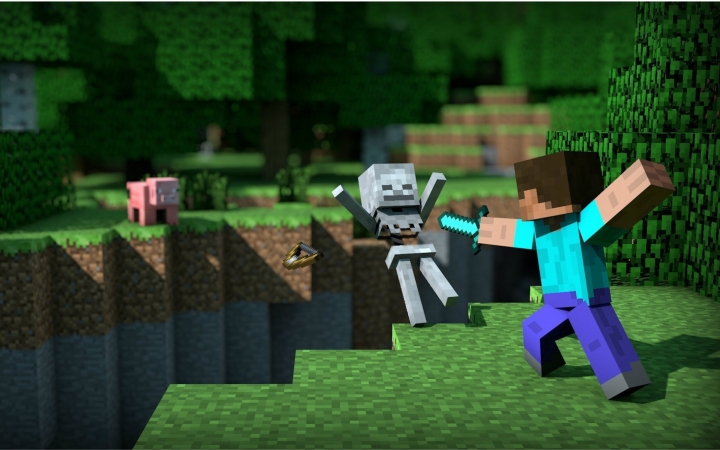 【Minecraft动画】★我的世界★《 菜鸟系列短片合集》（中文字幕）_哔哩哔哩_bilibili