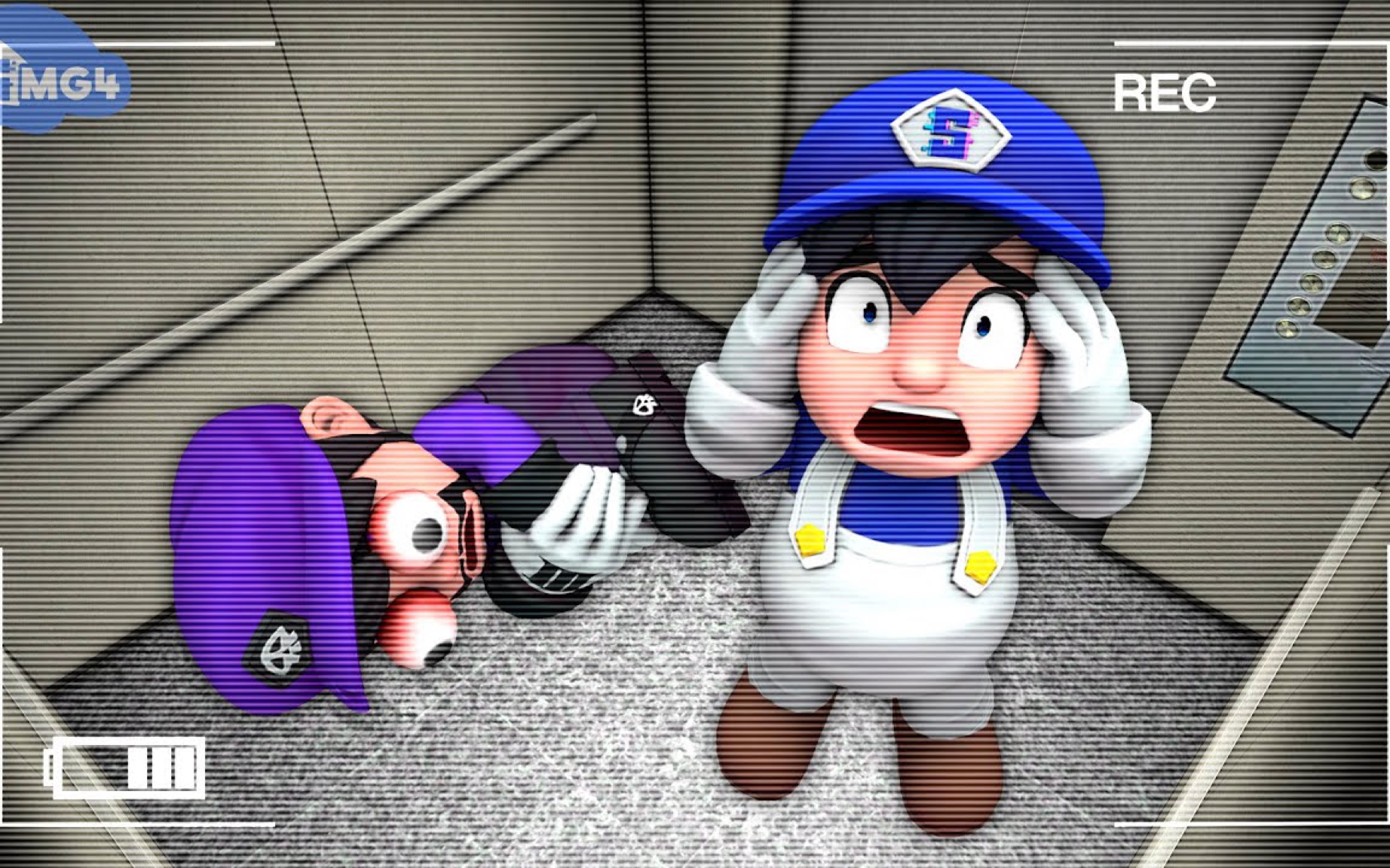 【SMG4】电 梯 惊 魂（搬运）-OctoFlare-OctoFlare-哔哩哔哩视频