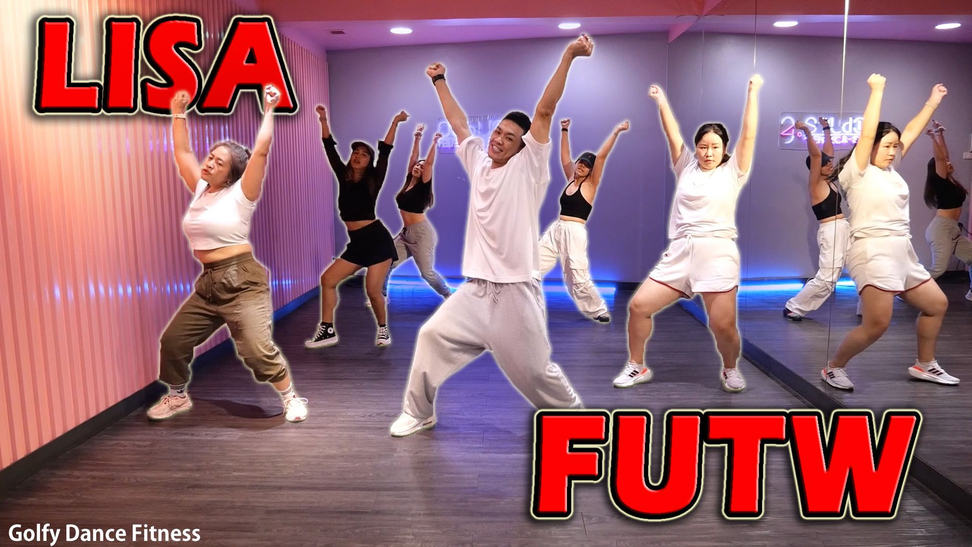 LISA - FUTW (Vixi Solo Version) | GolfyDance | Dance Fitness / Dance ...