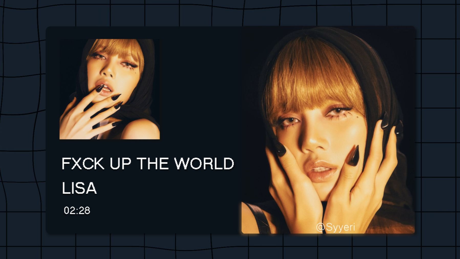 【8D环绕】FXCK UP THE WORLD (Vixi Solo Version) - LISA 请佩戴耳机使用~-Syyeri ...