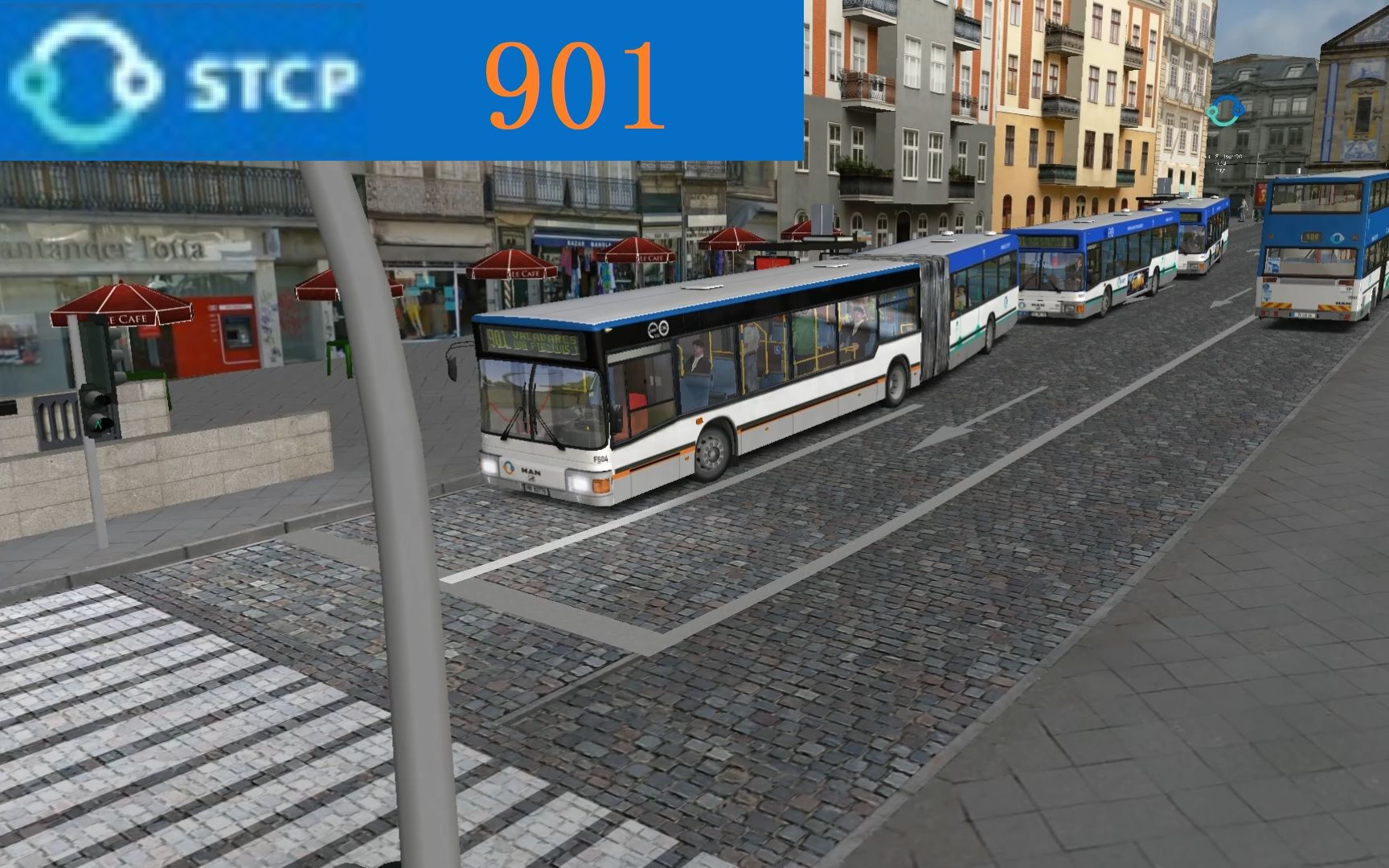 【OMSI2——Grande Porto 2021】901 Trindade PLI→Maninho【大飞机空中漫步】_哔哩哔哩bilibili