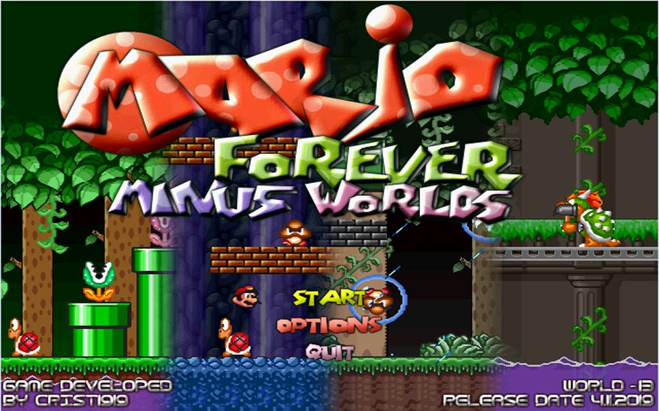 Mario Forever Minus World -13 Completed Video_哔哩哔哩_bilibili