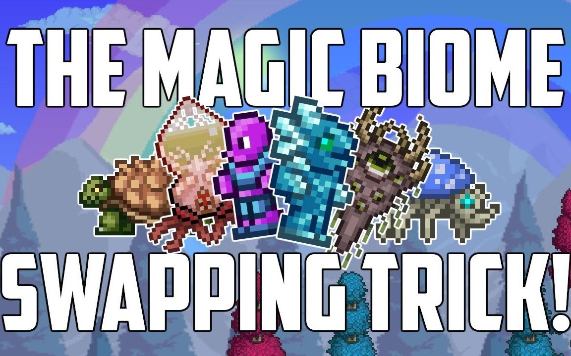 多生态合一刷怪场！MAGIC BIOME SWAPPING TRICK_哔哩哔哩 (゜-゜)つロ 干杯~-bilibili