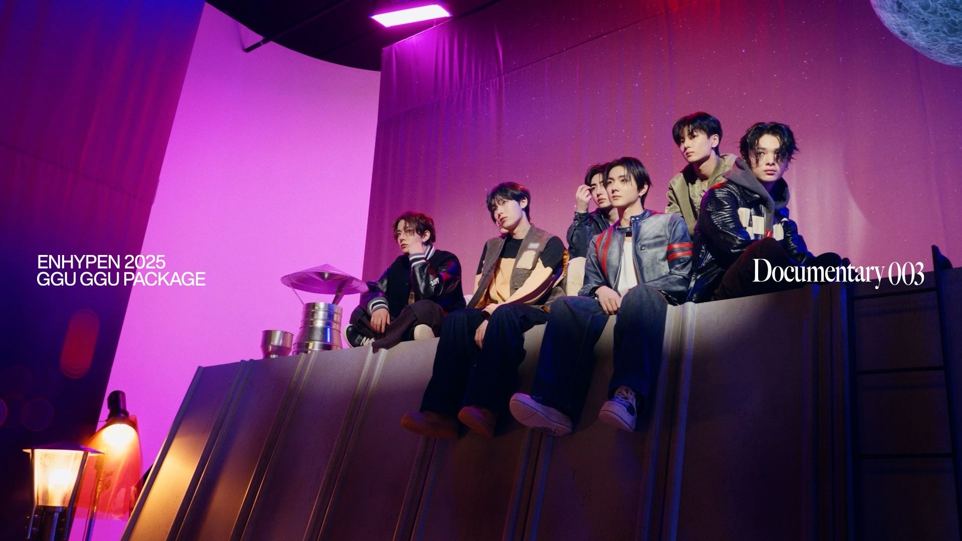 ENHYPEN 2025 GGU GGU PACKAGE Photoshoot Sketch-ENHYPEN-ENHYPEN-哔哩哔哩视频