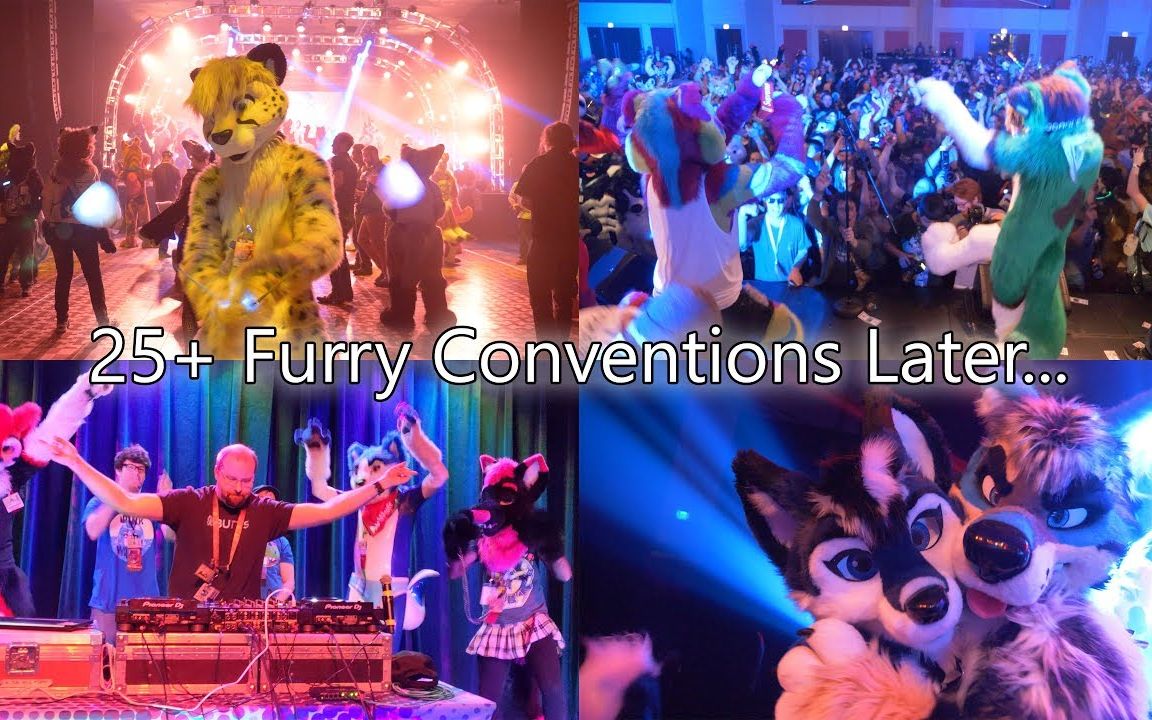 【兽聚视频】This is what happens at furry convention dances_哔哩哔哩_bilibili