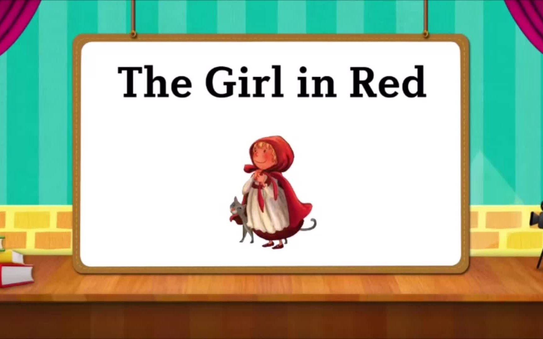 Kid's Classic Readers Level 1：The girl in red【儿童英语有声绘本故事：小红帽】_哔哩哔哩_bilibili